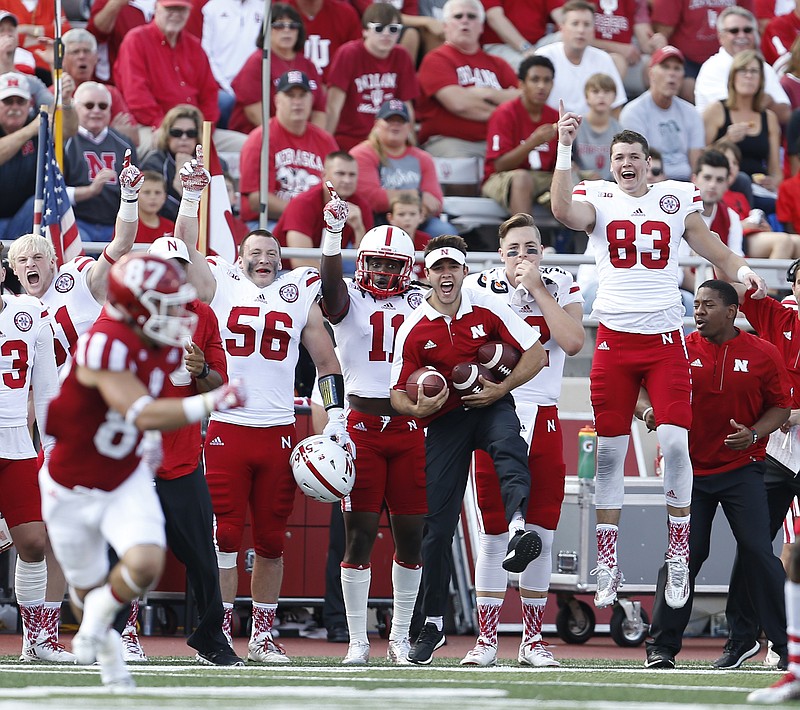 No. 10 Nebraska hangs on for 27-22 victory at Indiana | Chattanooga ...