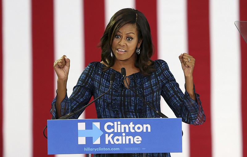 First Lady Michelle Obama emerges as surrogate MVP | Chattanooga Times ...