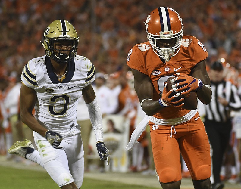 Clemson WRs Williams, Cain will play vs. Alabama | Chattanooga Times ...