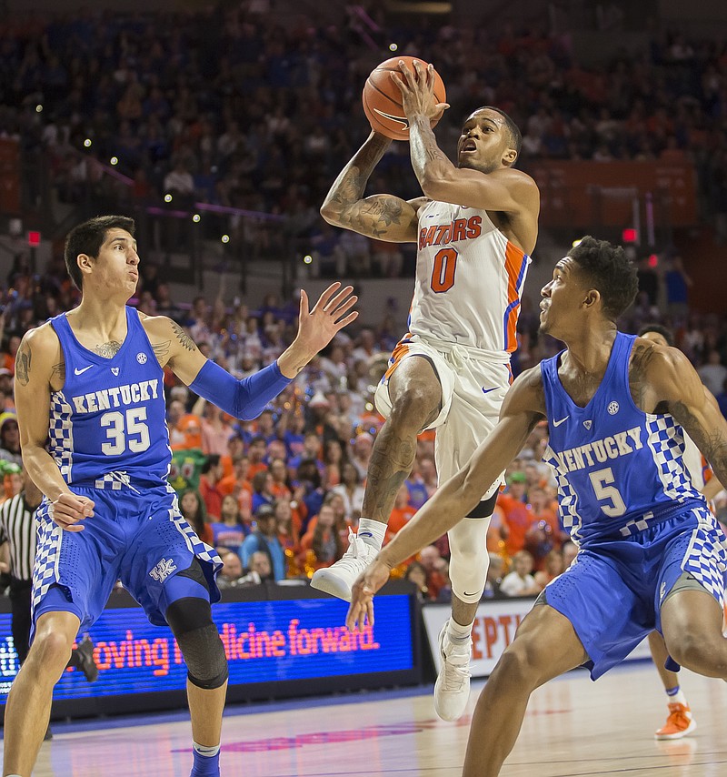 Kasey Hill, No. 24 Florida shred 8th-ranked Kentucky 88-66 ...