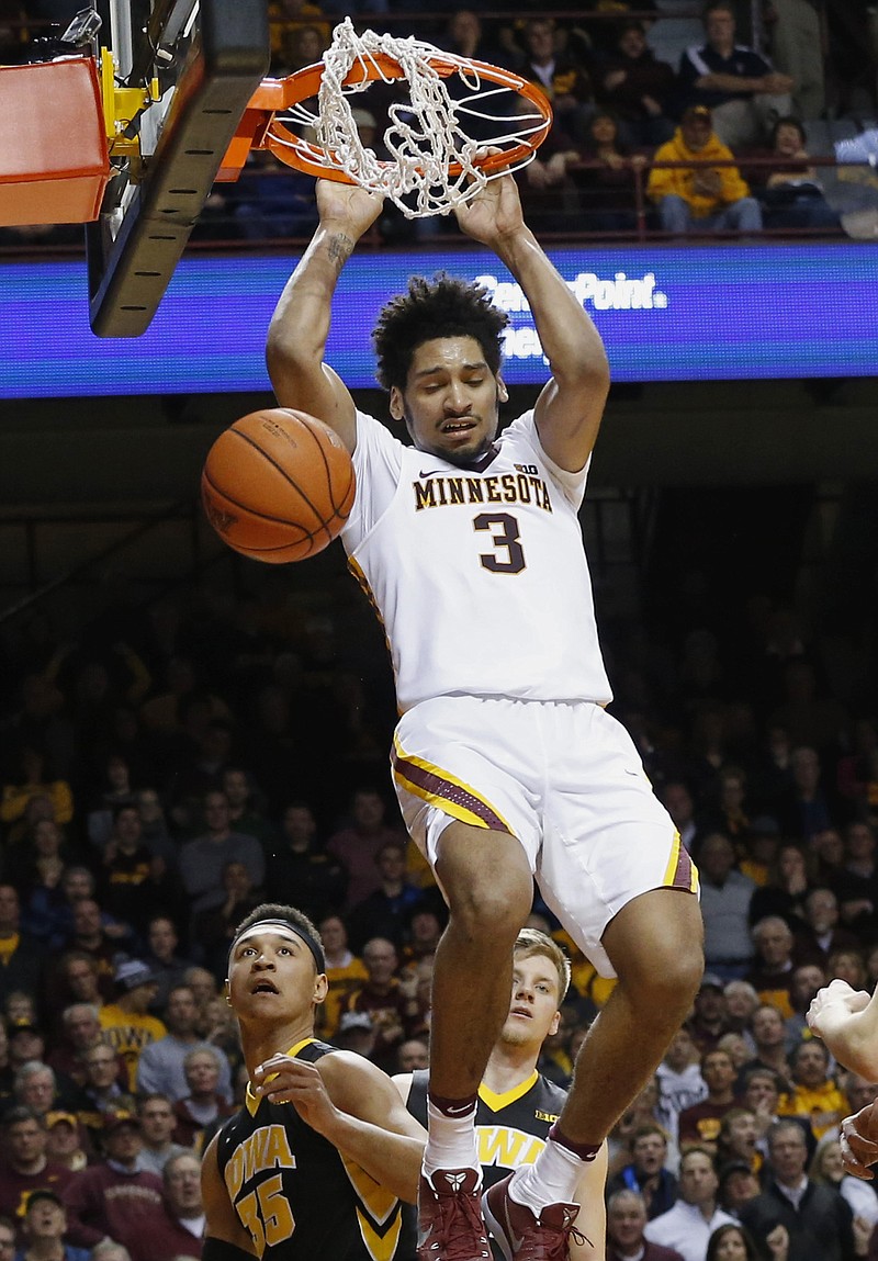 Murphy-led Minnesota outlasts Iowa 101-89 in 2OT | Chattanooga Times ...