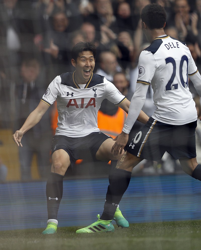 Son levels S Korean scoring record as Spurs beat Bournemouth ...
