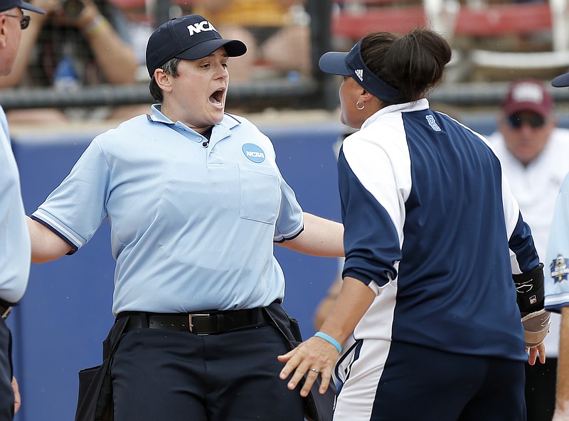Lisa Fernandez bumps umpire, UCLA beats Texas A&M 8-2 | Chattanooga ...