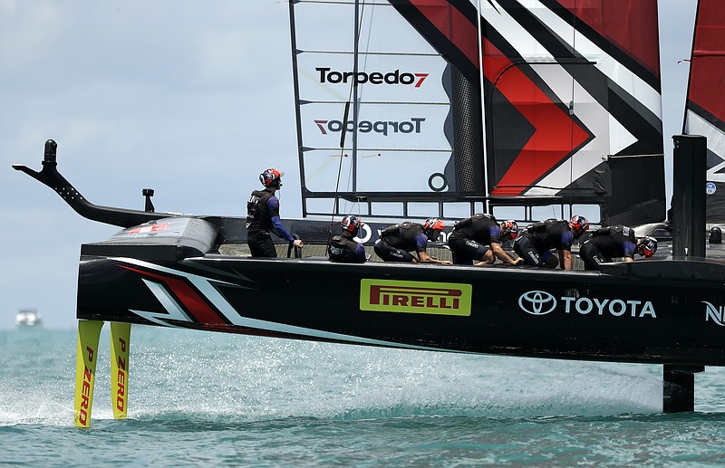 Team New Zealand routs Oracle Team USA to win America's Cup ...