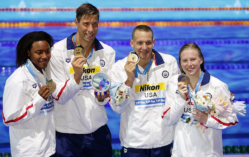 Who's winning? Who knows? Welcome to mixed medley relay | Chattanooga ...