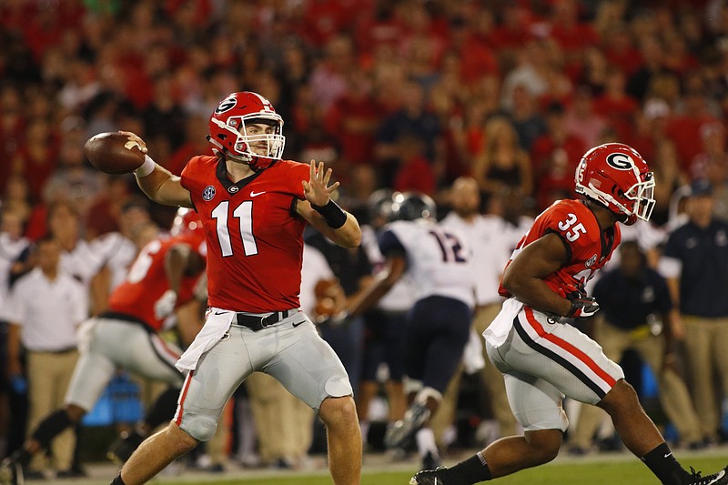 Jake Fromm more than holding his own as Georgia's starting quarterback ...