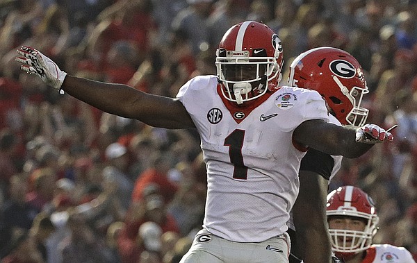 Dawgs run wild: Georgia beats Oklahoma 54-48 in Rose Bowl | Chattanooga ...