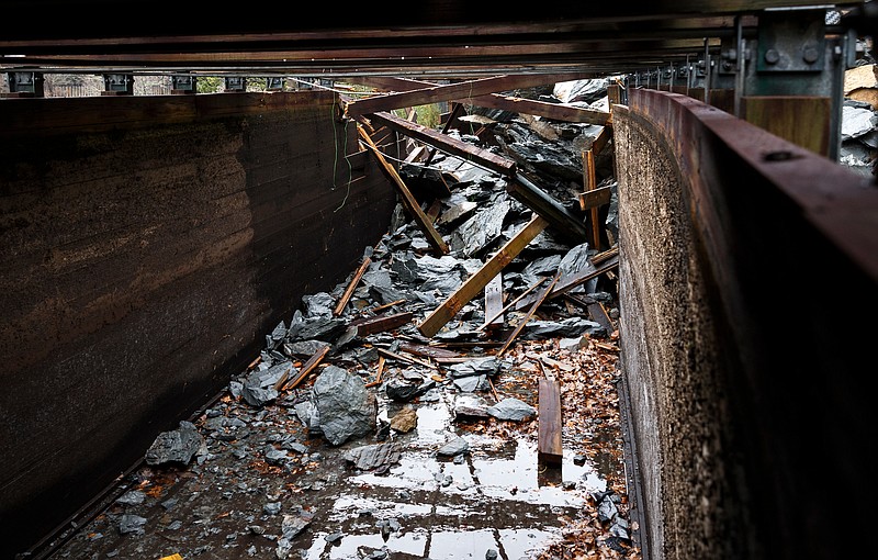 Fixing the flume: Repairs to Ocoee River structure just getting started ...