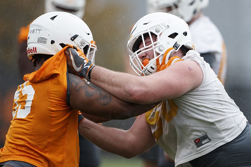 Meager offensive line depth challenges Jeremy Pruitt, Tennessee ...