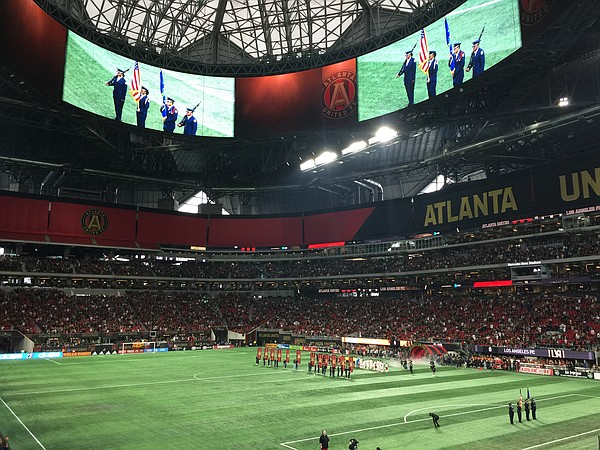Woman lands gig singing national anthem for Atlanta United ...