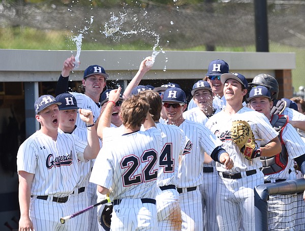 Cole Wilcox leads Heritage to sweep in GHSA Class AAAA baseball ...