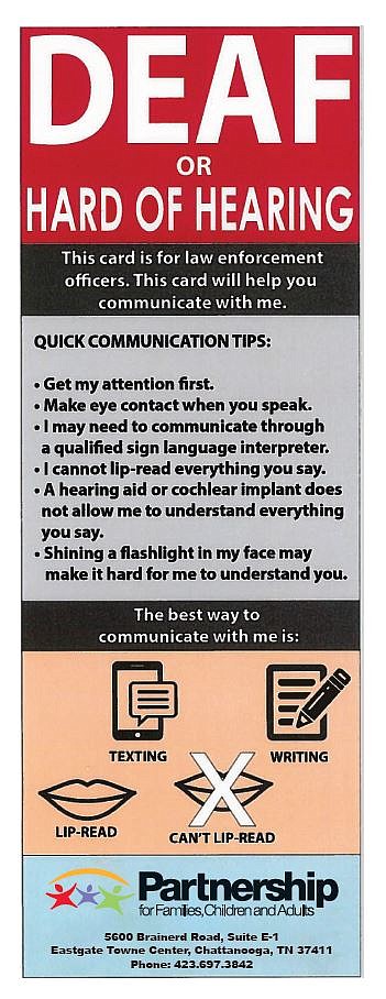 Group looking to improve relations between police, deaf residents ...