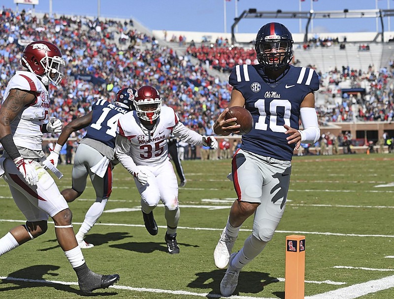Jordan Ta'amu eager to guide the Rebels from the start this season ...