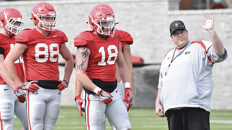 Georgia's Jim Chaney hoping for another robust offensive year ...