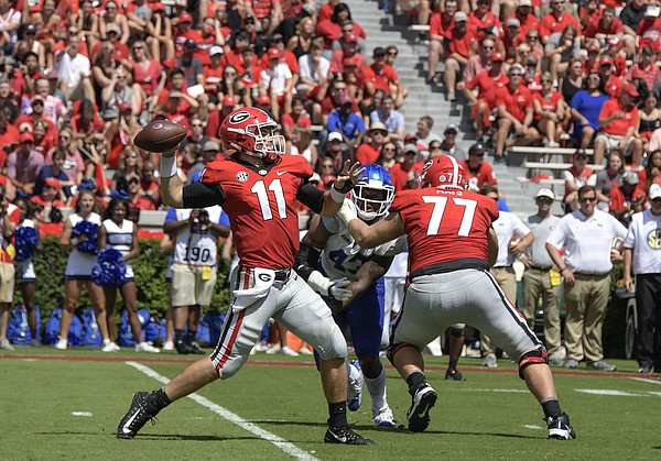 Georgia's Jake Fromm on pace to set SEC completion percentage record ...