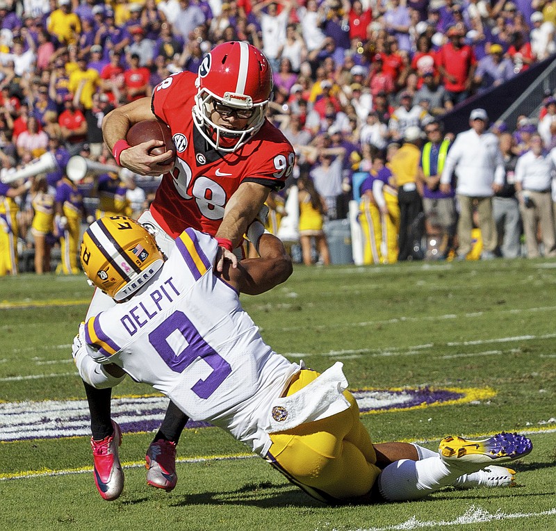 LSU change foils Georgia kicker's run try | Chattanooga Times Free Press