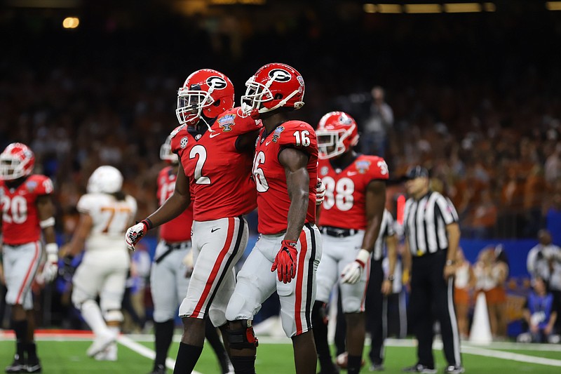 Georgia football notebook: Divaad Wilson had busy debut with Dogs ...