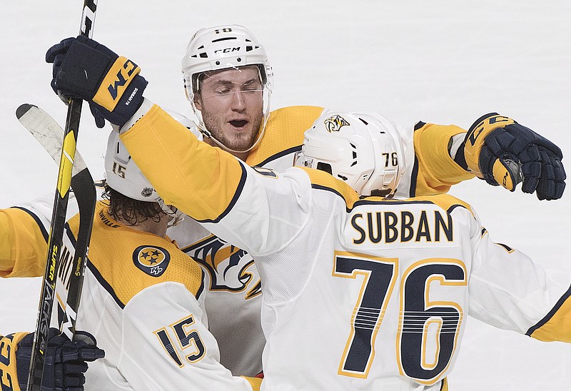 Craig Smith scores twice as Predators top Canadiens 4-1 | Chattanooga ...