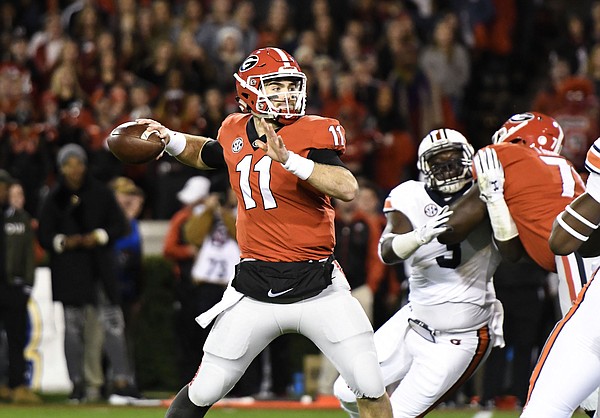 Jake Fromm in charge during third spring at Georgia | Chattanooga Times ...