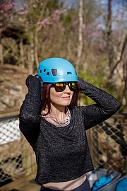 Ziplining into adventure at Ruby Falls on Lookout Mountain ...