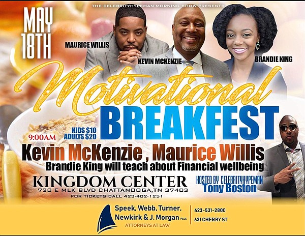 Motivational breakfast aims to uplift, offer financial literacy for ...