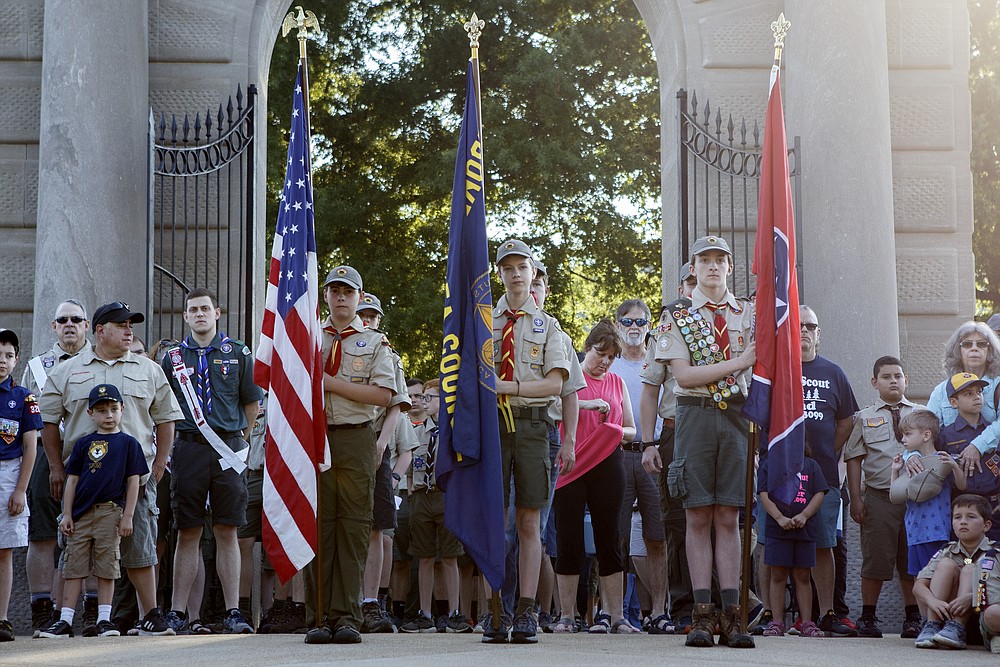 Boy Scouts Memorial Day Ceremony | Chattanooga Times Free Press