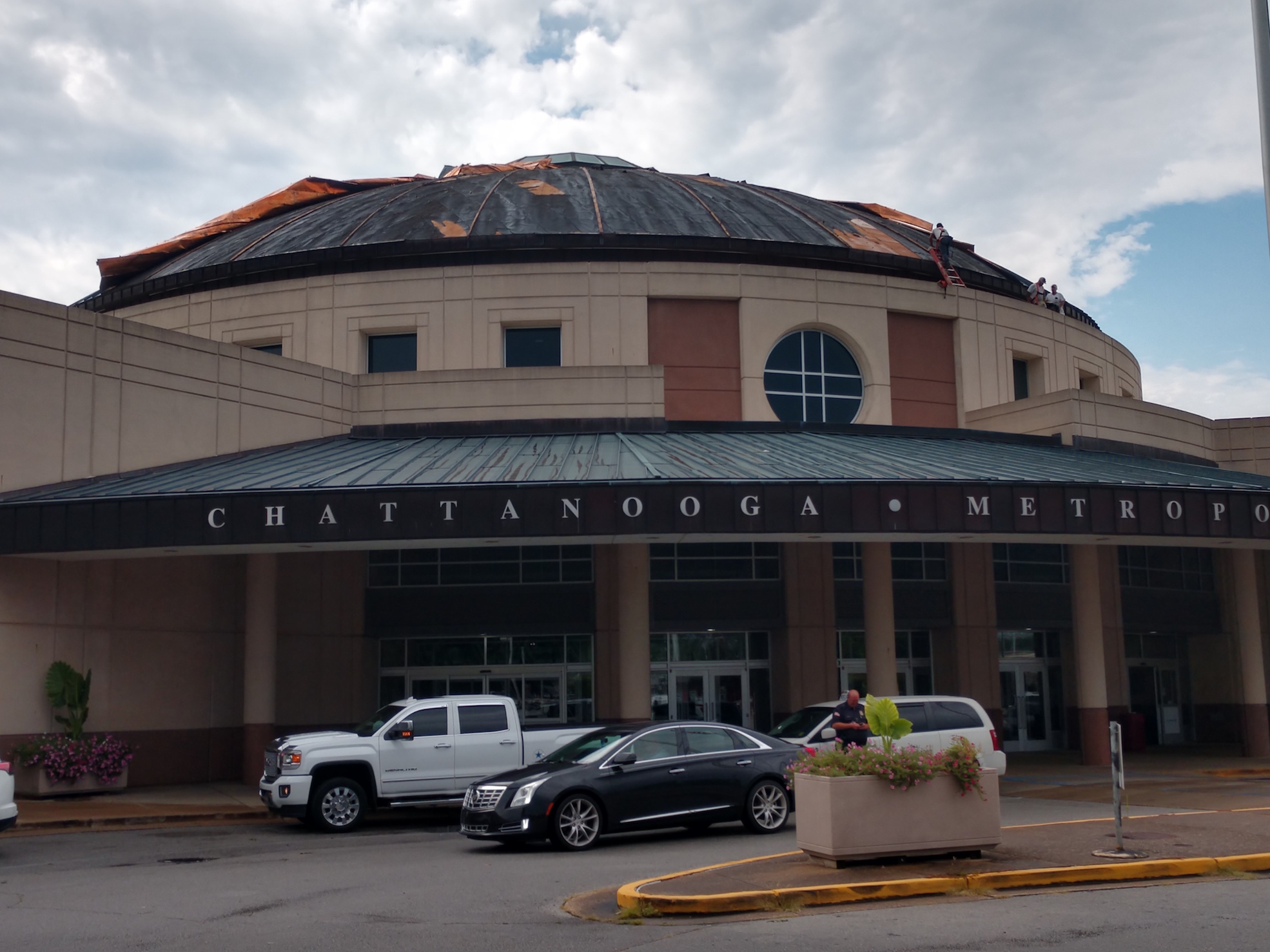 Repairs underway after severe storm damages Chattanooga Metropolitan ...