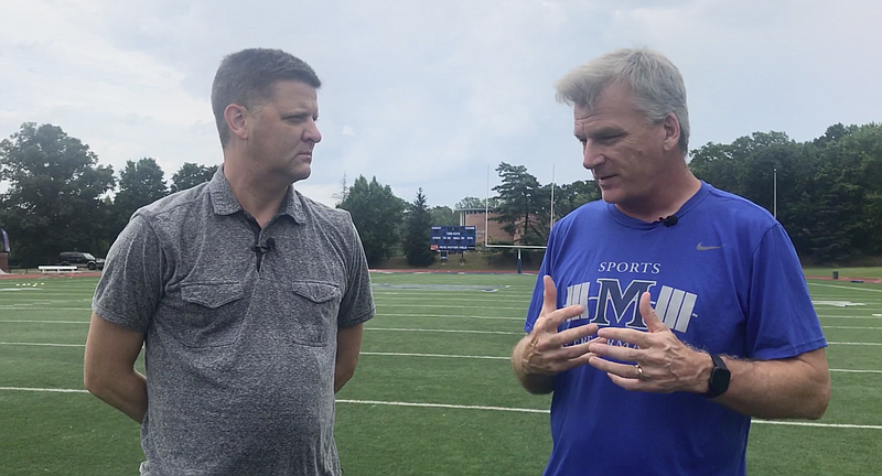 100 YARDS: McCallie football coach Ralph Potter talks about first day ...