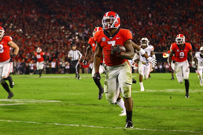 D'Andre Swift believes he's one of several great Georgia backs | Chattanooga Times Free Press