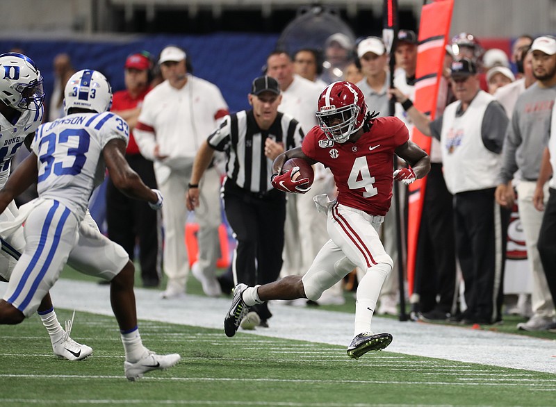Alabama receivers very effective after the catch | Chattanooga Times ...