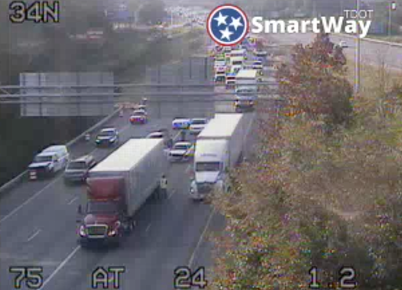 Crashes on I-24 backing up traffic | Chattanooga Times Free Press