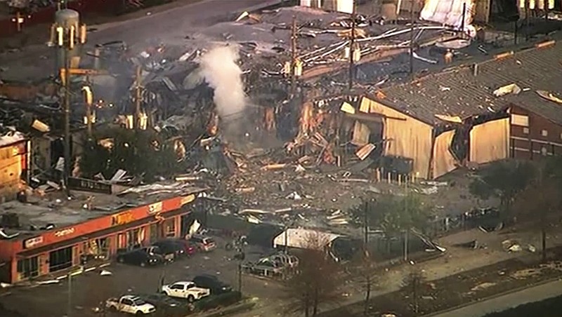 Police: 2 dead after warehouse explosion shakes Houston | Chattanooga ...