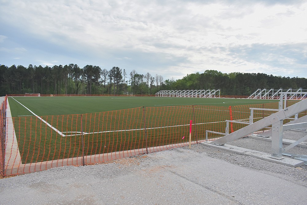 CHI Memorial Stadium construction in April 2020 | Chattanooga Times ...