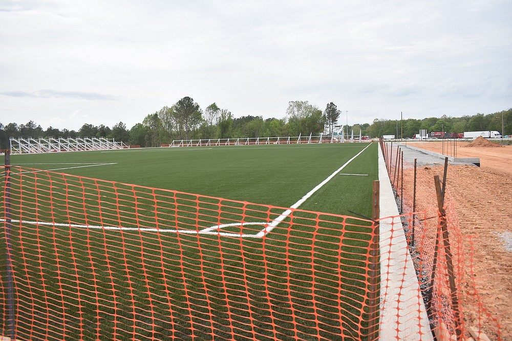 CHI Memorial Stadium construction in April 2020 | Chattanooga Times ...