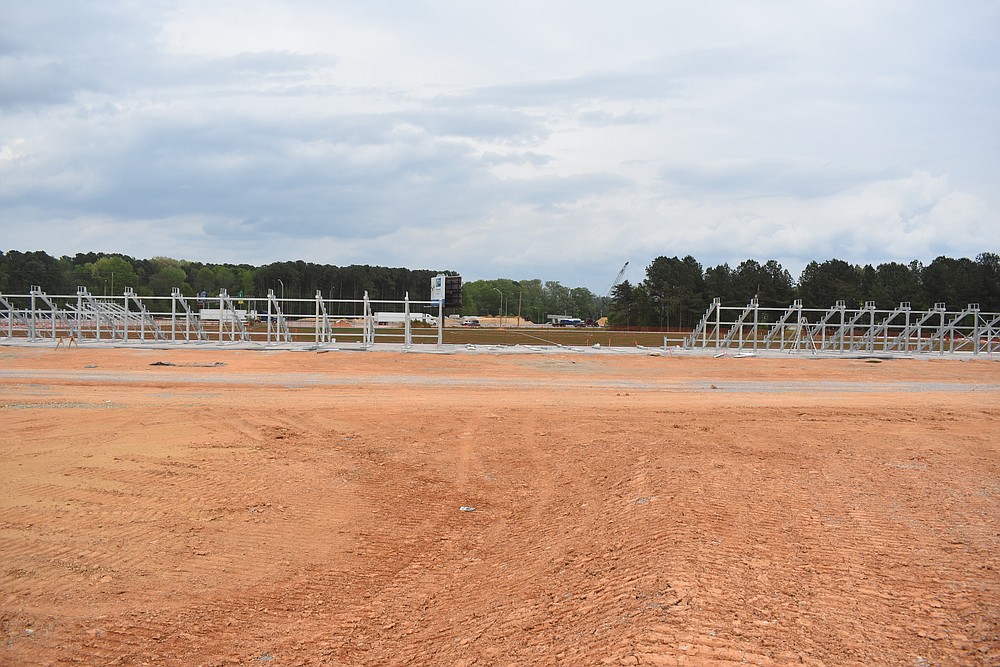CHI Memorial Stadium construction in April 2020 | Chattanooga Times ...