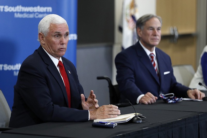 Vice President, Texas governor acknowledge rapid coronavirus rise ...