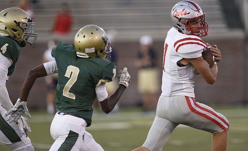 Ooltewah's young team counting on senior QB Fisher Perry's leadership ...