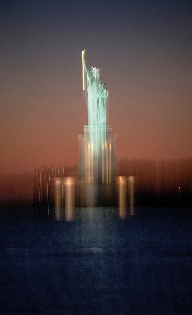 Friedman: Trump runs red light. Almost kills Lady Liberty ...