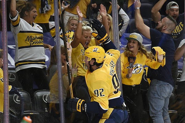 Predators out of playoffs but believe they're on track | Chattanooga ...
