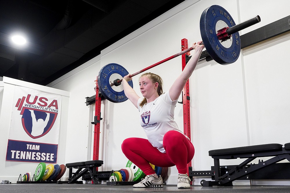 Olympic hopeful weightlifter Olivia Reeves | Chattanooga Times Free Press