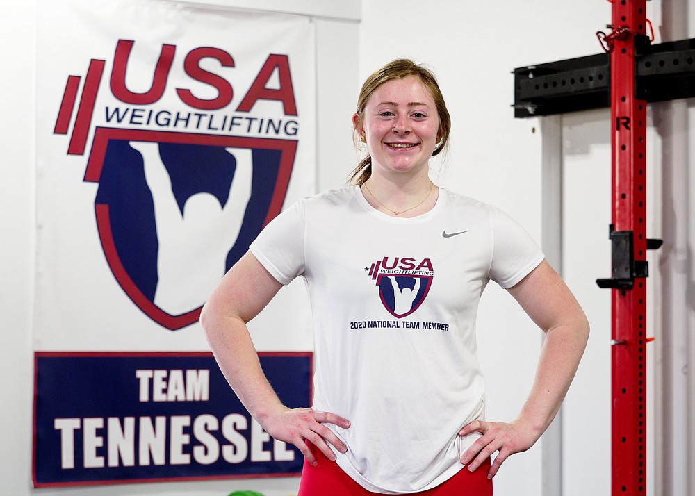 Olympic hopeful weightlifter Olivia Reeves | Chattanooga Times Free Press