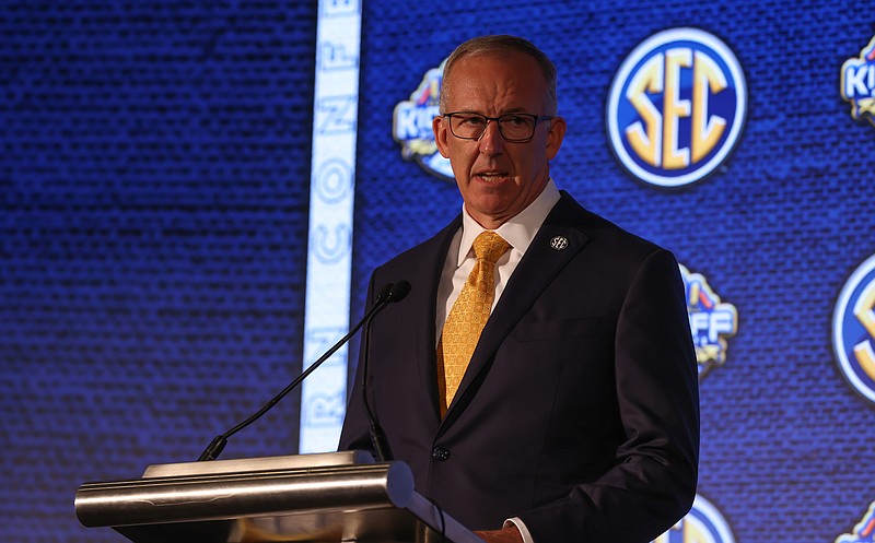 Sankey urges SEC fans to get vaccinated to increase chances of a normal ...