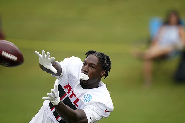 After Jones' trade, Ridley is Falcons' new go-to receiver | Chattanooga ...