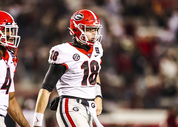 Georgia's Daniels not expecting nerves Saturday night against Clemson ...