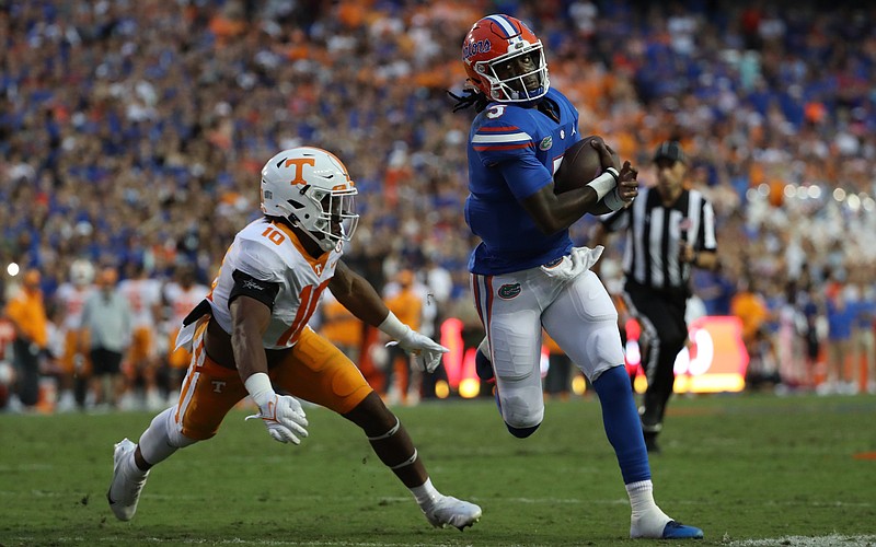 Tennessee hoping to learn from Florida's quarterback runs | Chattanooga ...