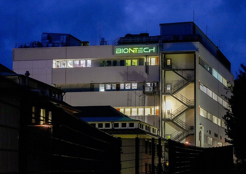 COVID vaccine developer BioNTech sees profits rise | Chattanooga Times ...