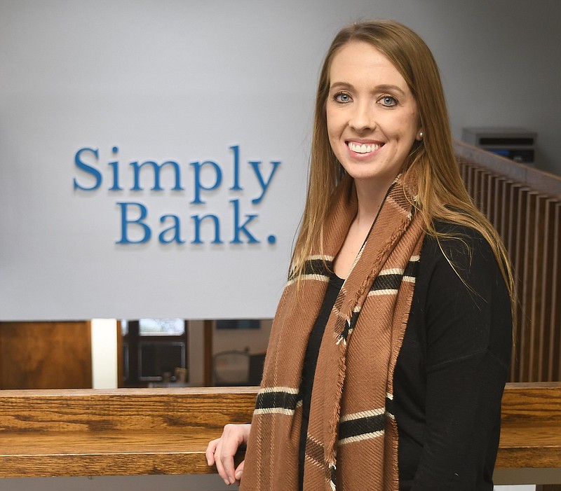 Taking the lead: SimplyBank's Cara Roberson is one of only eight female ...