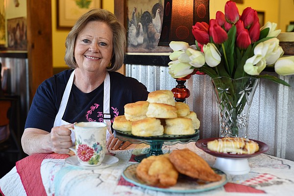 Phyllis Cabe Blevins sees blessings in biscuits at The Big Biscuit Barn in Rossville, Georgia ...