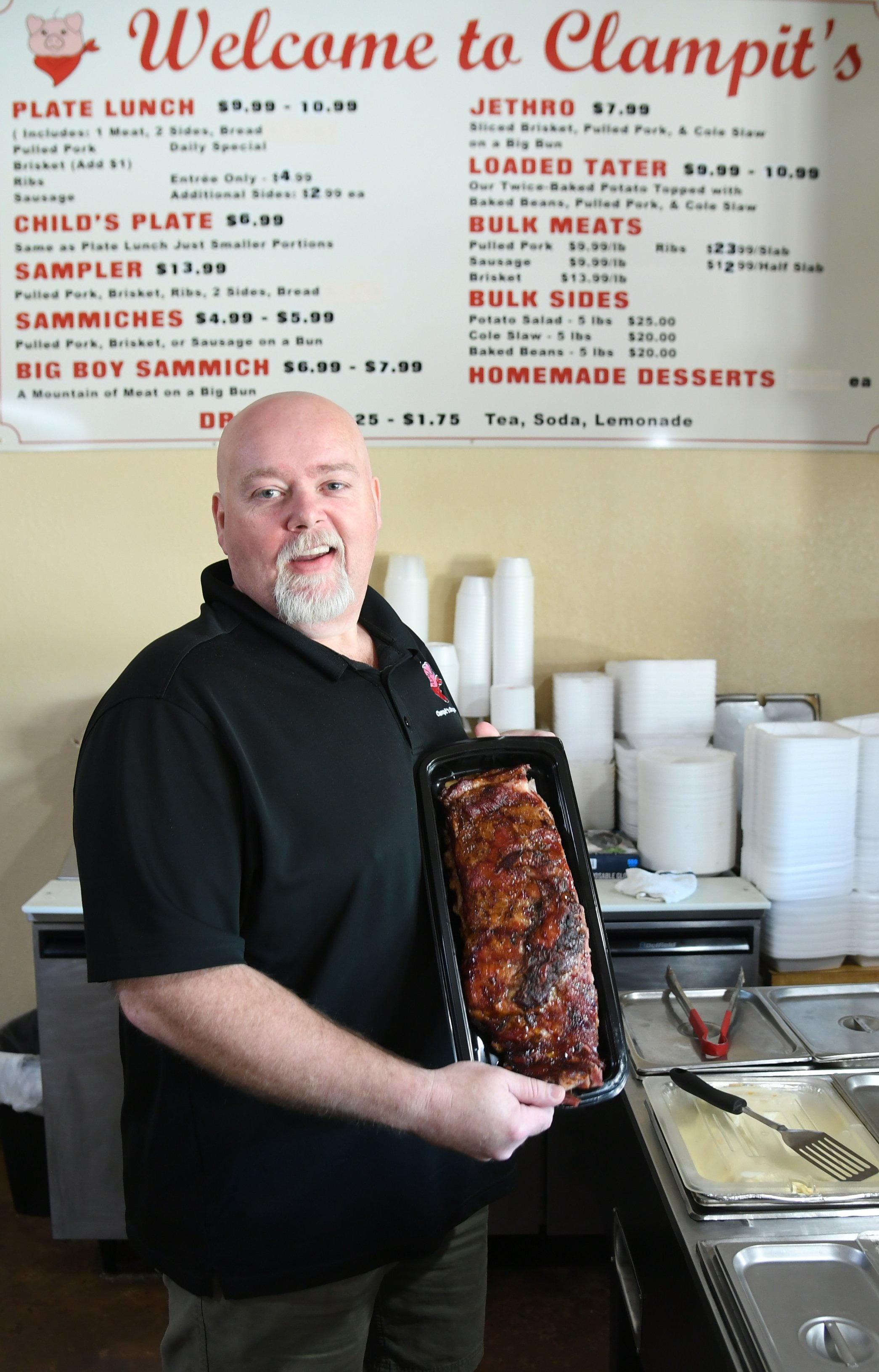 FOODY FRIDAY: Truly a blessing: Clampit’s serves up barbecue, unique ...